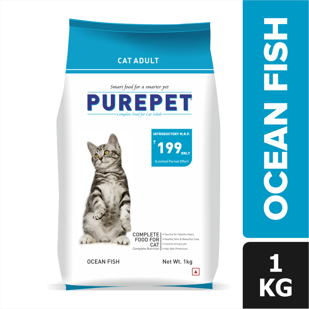 Purepet Adult Cat Ocean Fish Cat Food 1kg – Glenands